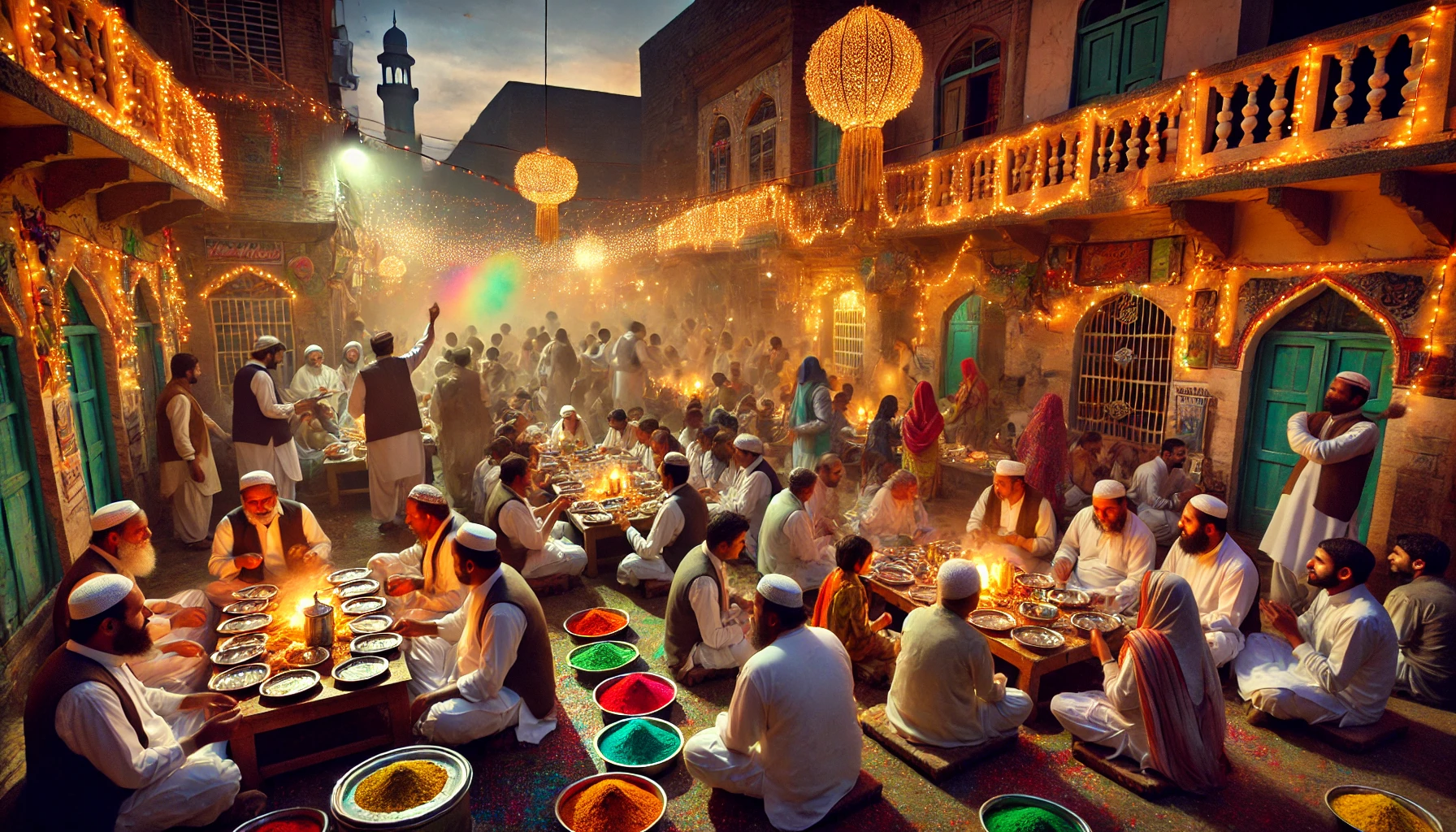 Harmonie interreligieuse : Holi et Ramadan célébrés ensemble dans le ...